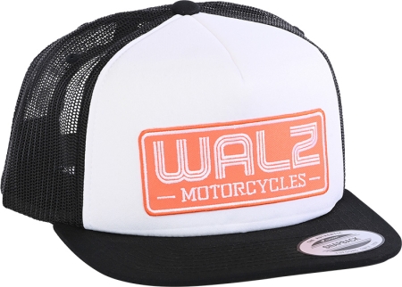 Walz Motorcycles® Trucker-Cap in black/white