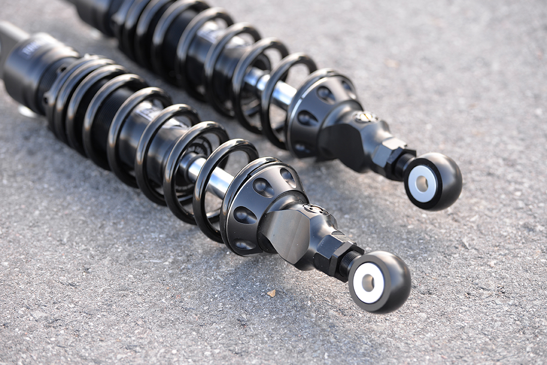 Rear Suspension Twin Shock in 385mm | WalzWerk® Motorcycles