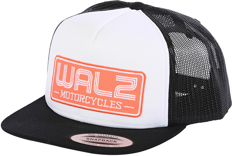 Walz Motorcycles® Trucker-Cap in black/white