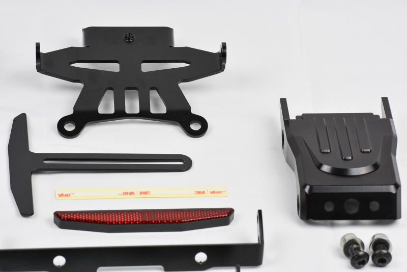 BMW R12 G/S WalzWerk® Kurzer Kennzeichenhalter, Langes Heck